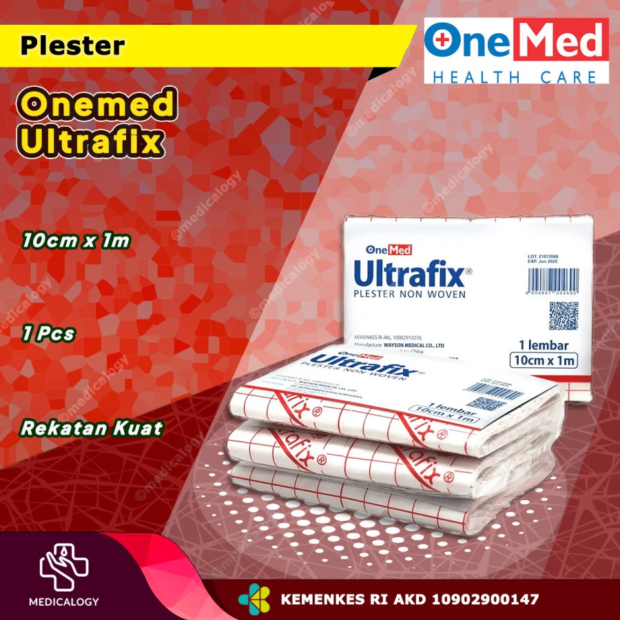 Jual Plester Ultrafix Onemed 10cm x 1m Perpcs | Shopee Indonesia