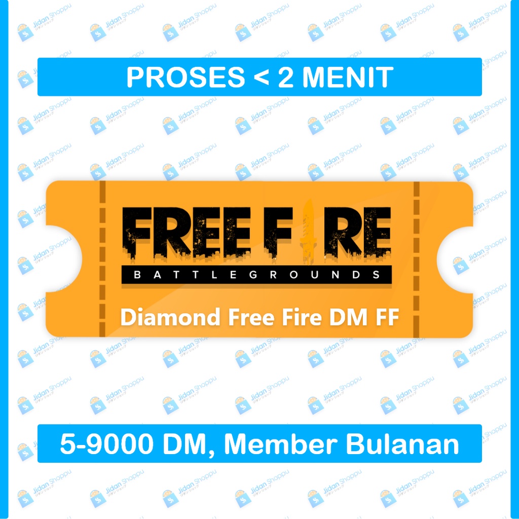 Jual Top up Diamond Free Fire Murah via ID DM FF Promo 50 - 360 Diamond ...