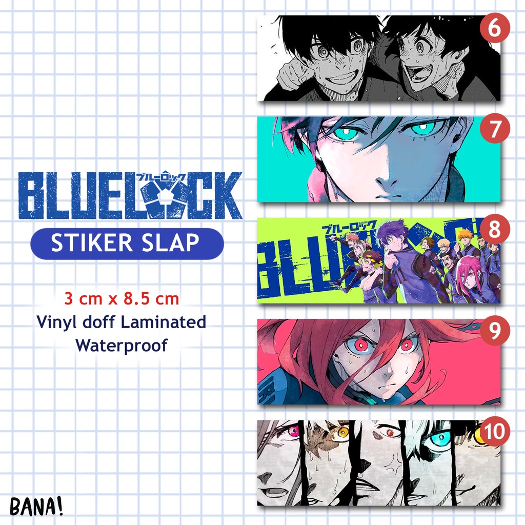 Jual Stiker Slap BLUE LOCK Monster Eyes | BANA | Shopee Indonesia