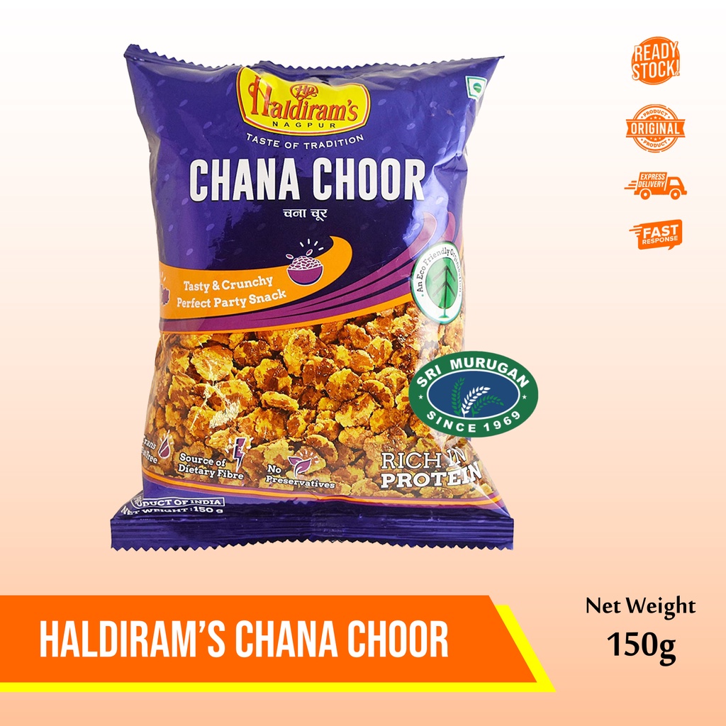 Jual HALDIRAM'S CHANA CHOOR 150g | Shopee Indonesia