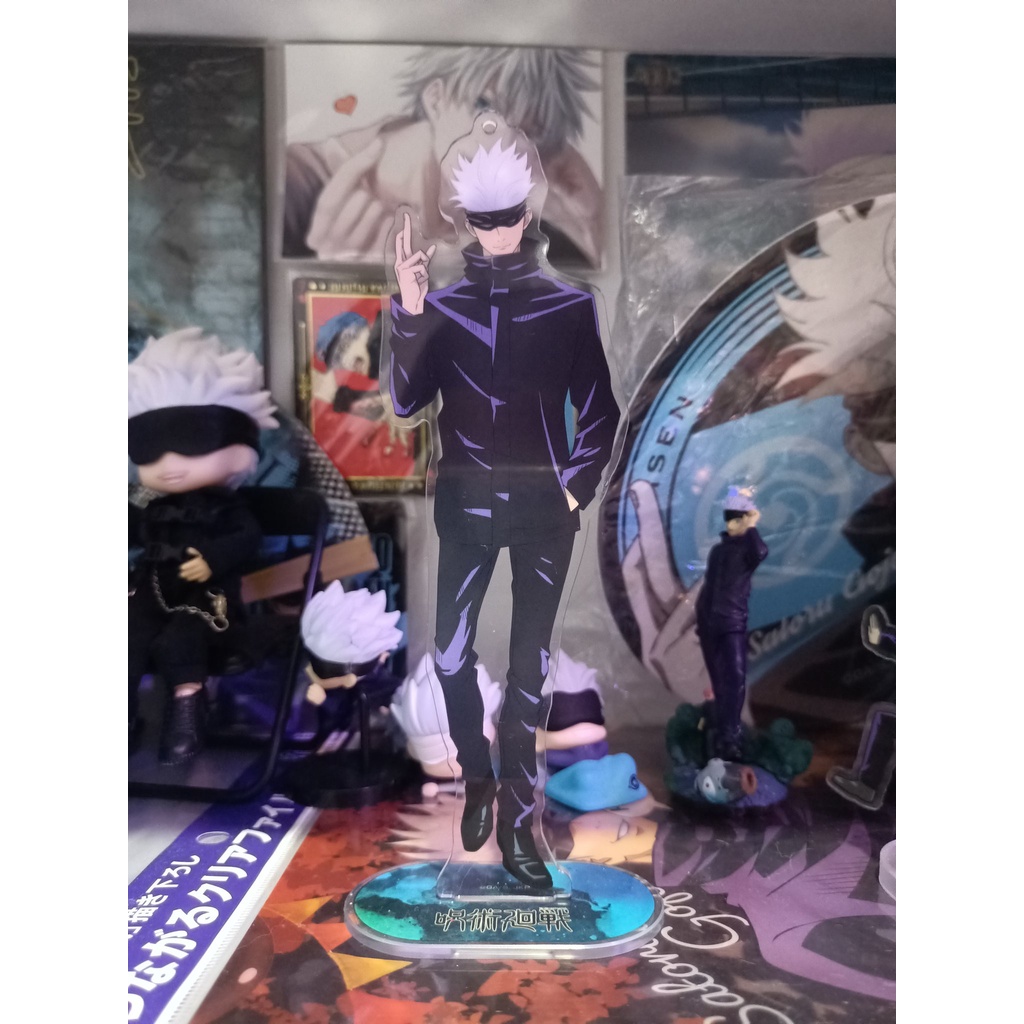 Jual OFFICIAL MERCH STANDEE AKRILIK GOJO SATORU JUJUTSU KAISEN | Shopee ...