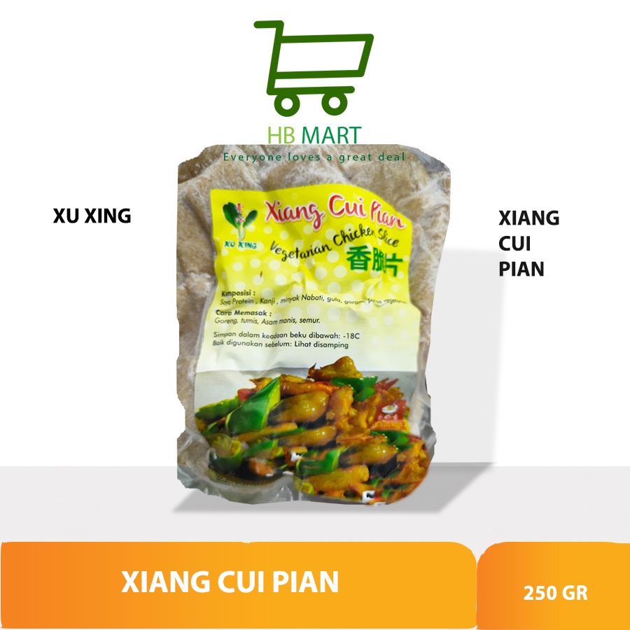 Jual XIANG CUI PIAN 250 gr XU XING VEGETARIAN | Shopee Indonesia