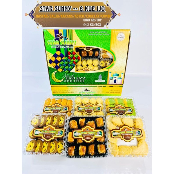 Jual star sunny paket parcel kue kering lebaran idul fitri 2023 ...