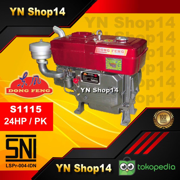 Jual Mesin Diesel Dongfeng S1115 (24HP/PK) | Shopee Indonesia
