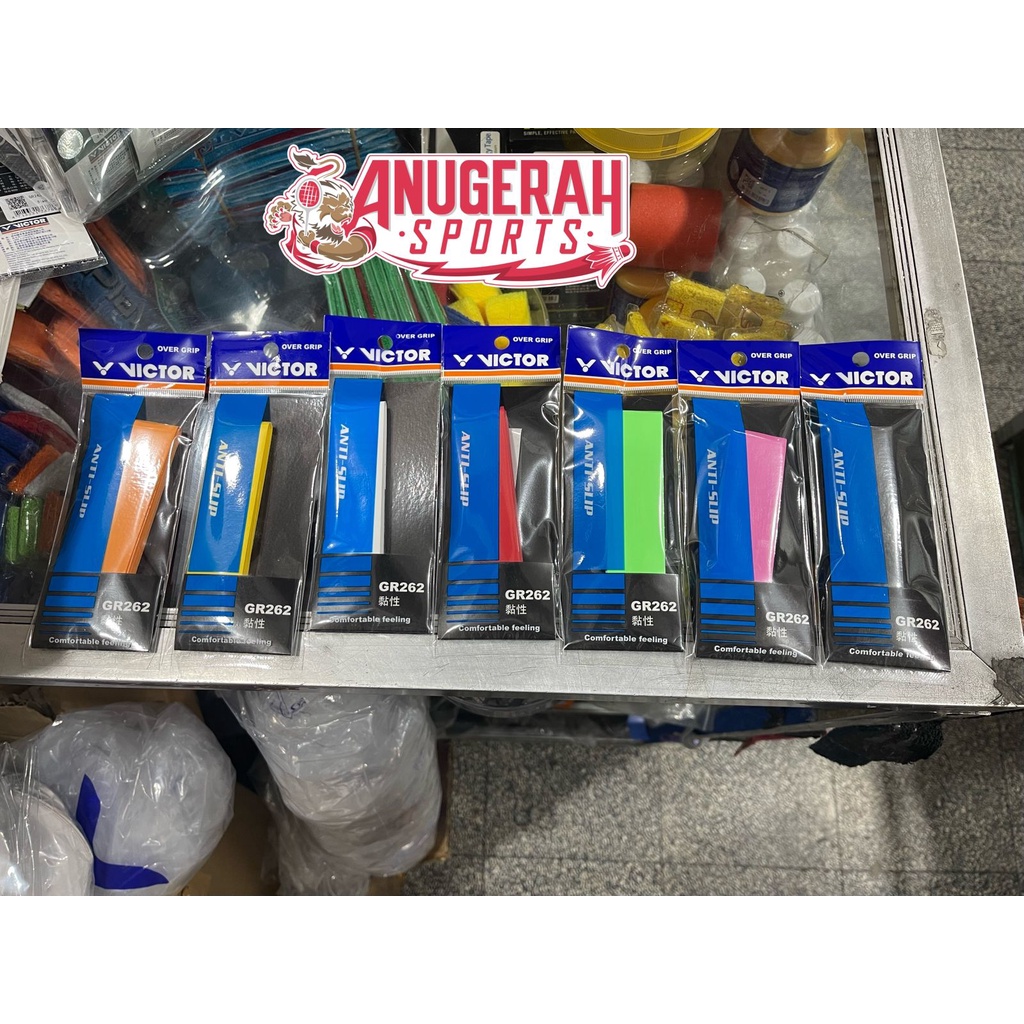 Jual ANTI SLIP - Over Grip Badminton VICTOR GR 262 / GR262 ORIGINAL ...