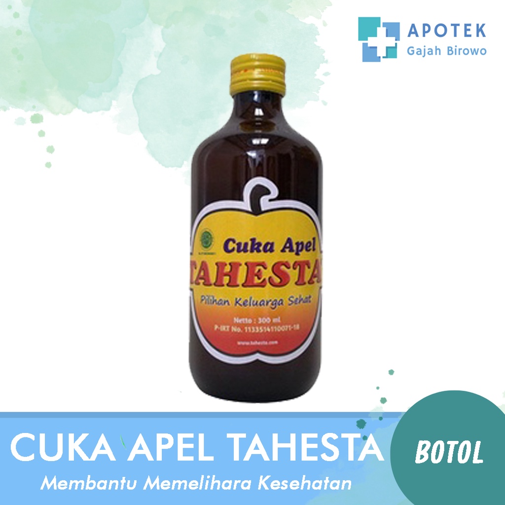 Jual Cuka Apel Tahesta 320ml | Shopee Indonesia
