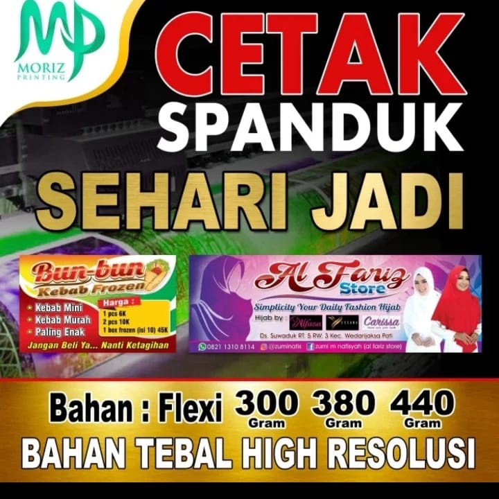 Jual CETAK SPANDUK MURAH | Shopee Indonesia