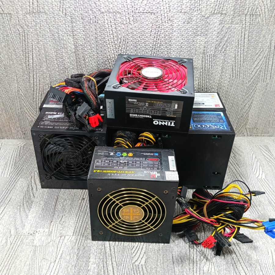 Jual Super Promo !! Power Supply pure 600watt 6 / 2x6 pin vga | Shopee ...