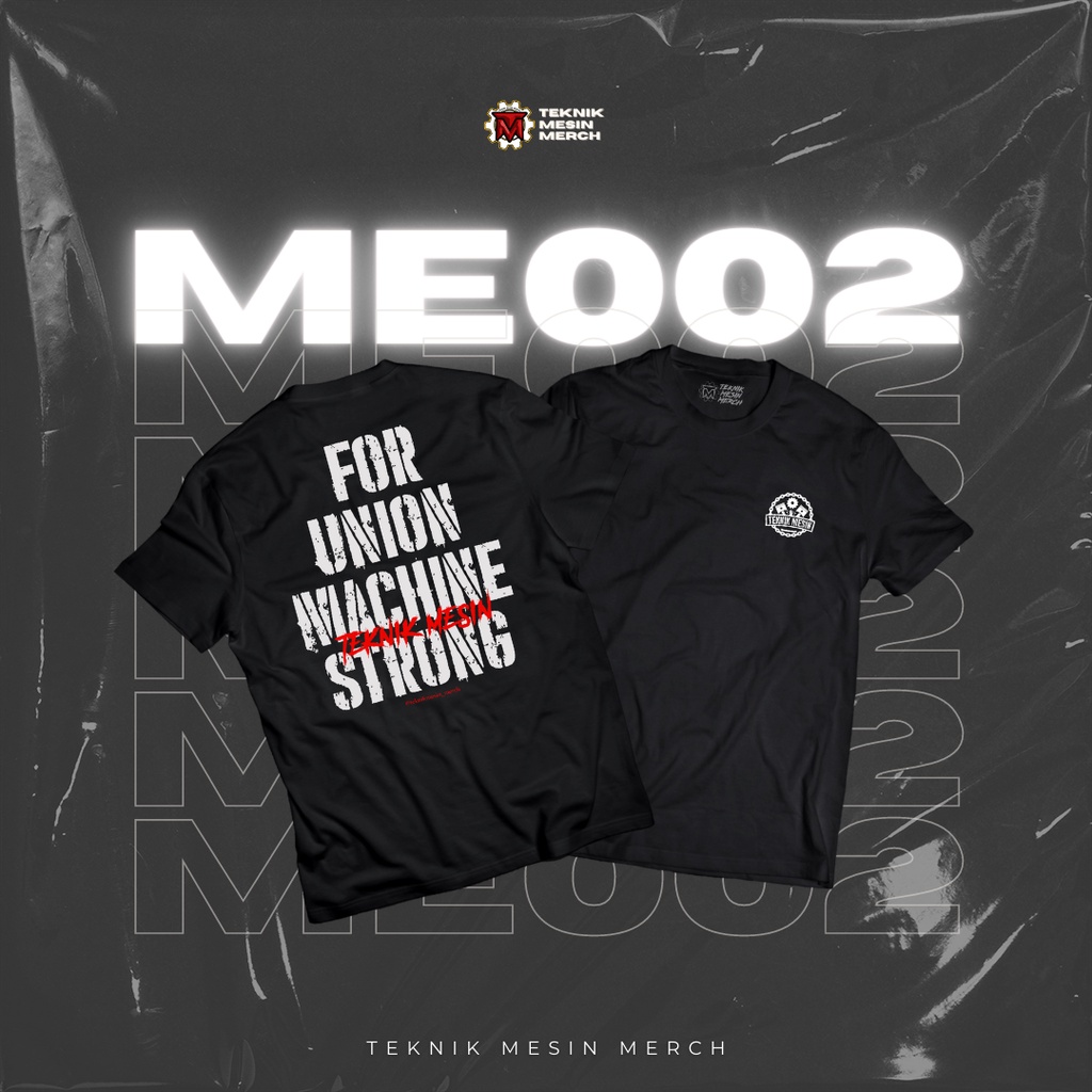 Jual T-shirt Teknik Mesin Merch - ME02 | Shopee Indonesia