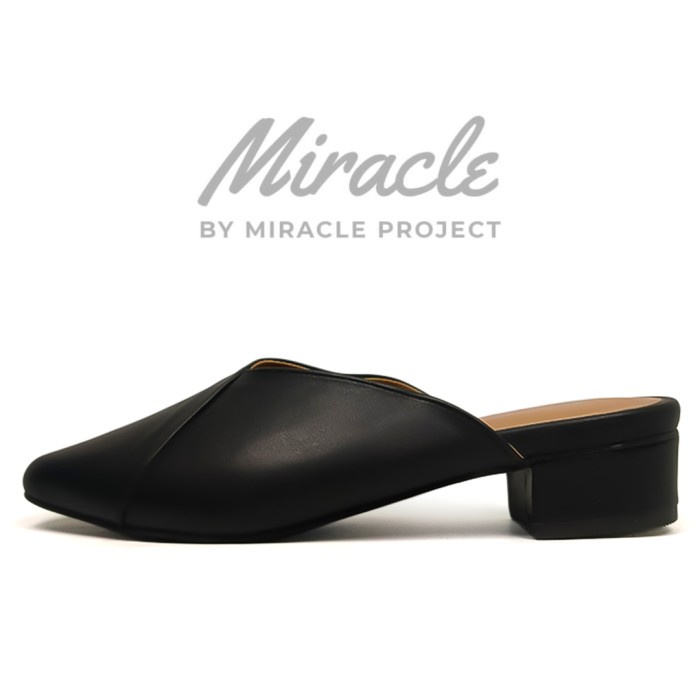 Jual Mules Heels Hak 3 Cm - Fio Series 01 Miracle By Miracle Project ...