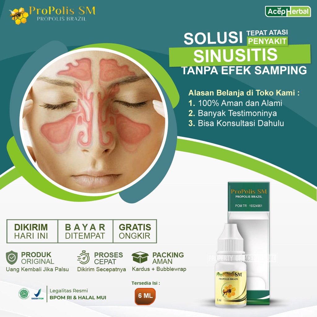 Jual Obat Tetes Hidung Sinusitis Hidung Tersumbat Pilek Polip Hidung ...