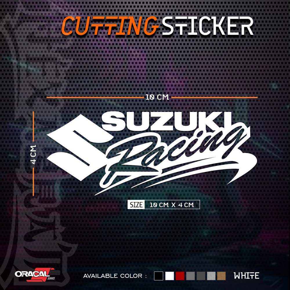Jual Cutting Sticker SUZUKI RACING logo | Stiker Cutting SUZUKI RACING ...