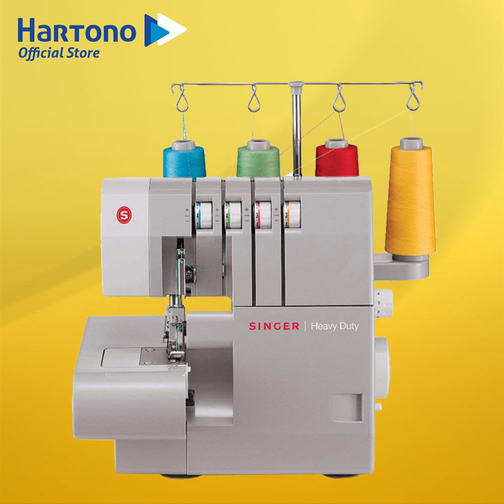 Jual SINGER - Sewing Machine Overlock Heavy Duty 14HD854 | Shopee Indonesia