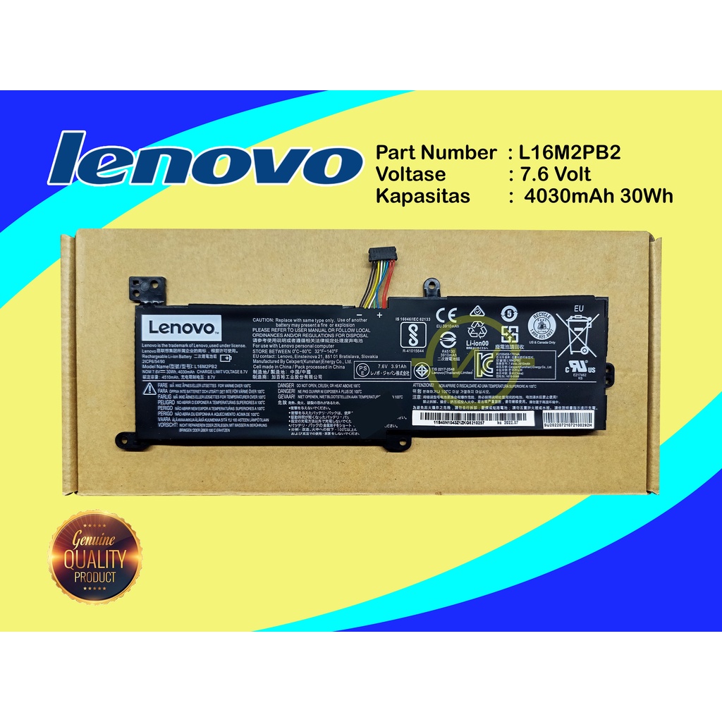 Jual Baterai Lenovo Ideapad V14 V14-ARE V14-IKB V14-ADA V15-IIL V15-ADA ...