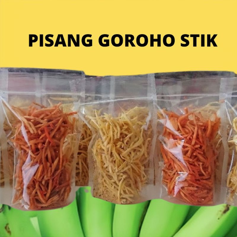 Jual 1kg Stik Pisang Goroho Makanan Khas Anak Kotamobagu, Bolmong ...