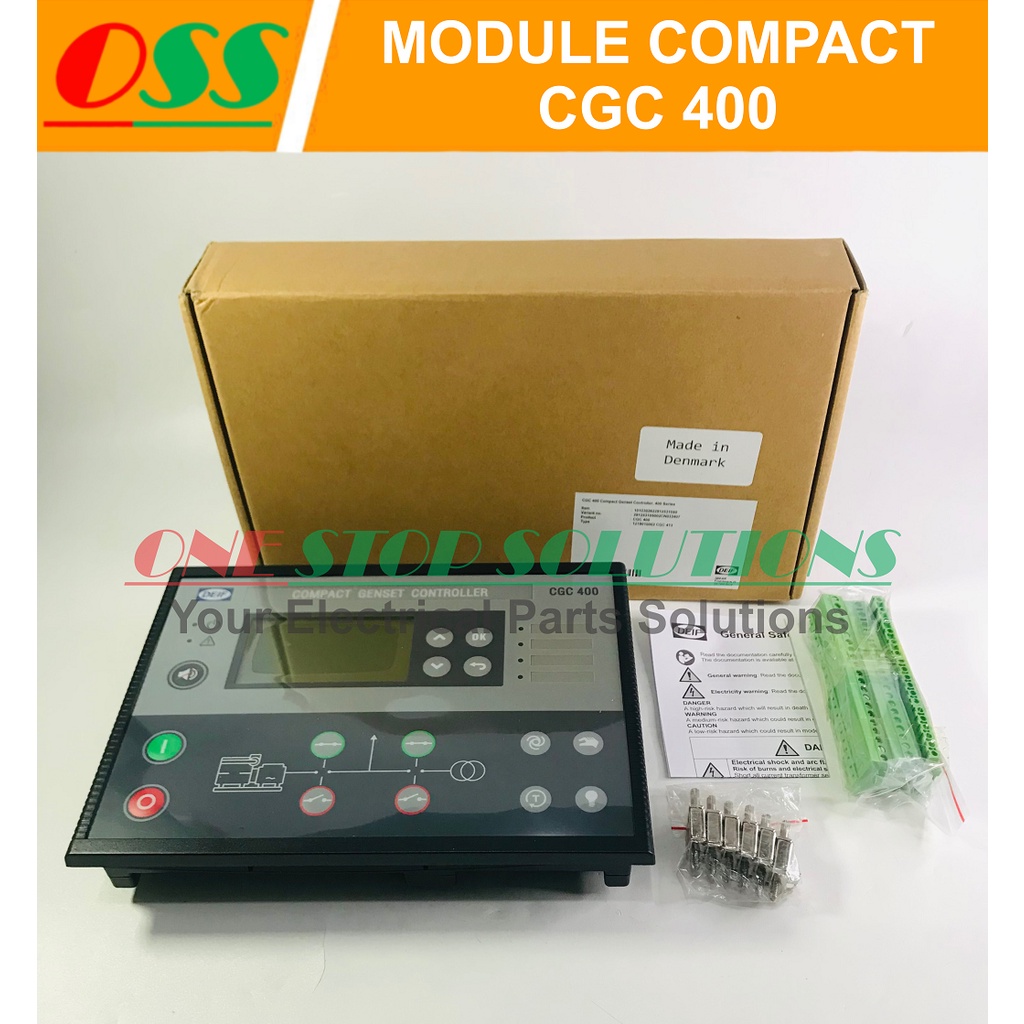Jual MODULE COMPACT GENSET CONTROLLER DEIF CGC 400 ORIGINAL | Shopee ...