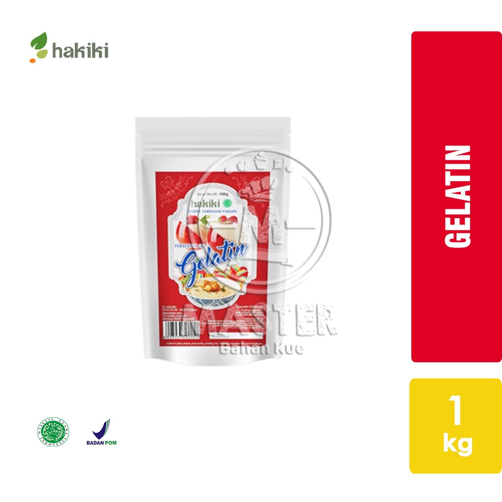 Jual Gelatin Bubuk Halal / Gelatin Bloom / Gelatin Sapi [ 1kg ...