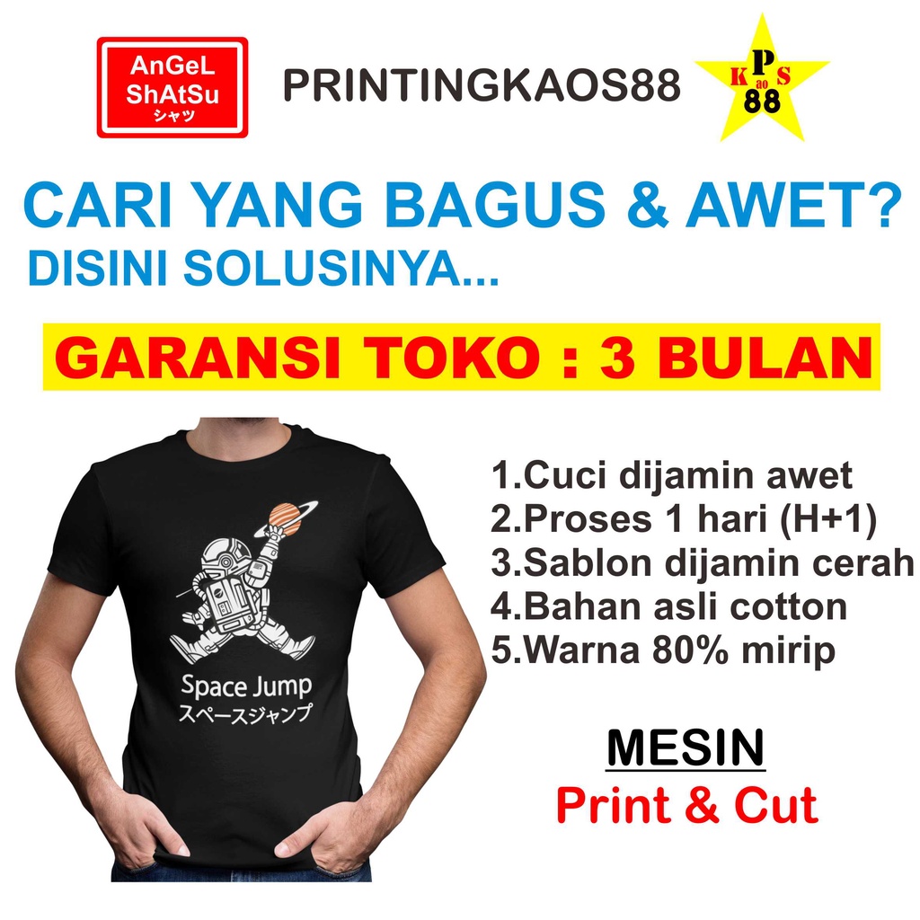 Jual KAOS CUSTOM MURAH - BAJU CUSTOM WARNA DEWASA - KAOS PRINT AND CUT ...
