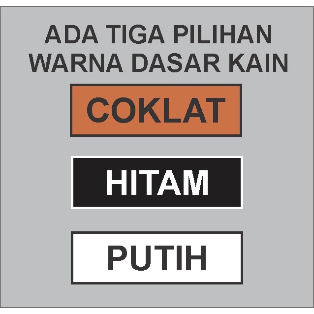 Jual NAME TAG / PAPAN NAMA BORDIR / GUDEP / BENDERA / BEBAS CUSTOM NAMA ...
