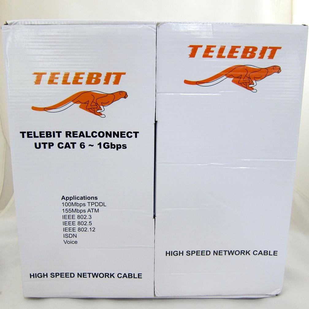 Jual Kabel LAN Networking UTP CAT 6 kecepatan sampai 1Gbps Telebit ...