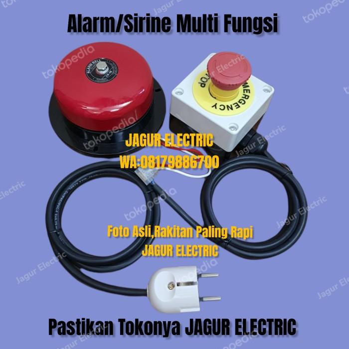 Jual ALARM DARURAT BELL/ALARM BAHAYA BELL/SIRINE DARURAT BELL + TOMBOL ...