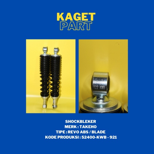Jual SHOCKBREAKER MERK TAKEHO TIPE REVO ABS / BLADE ( 52400-KWB-921 ...