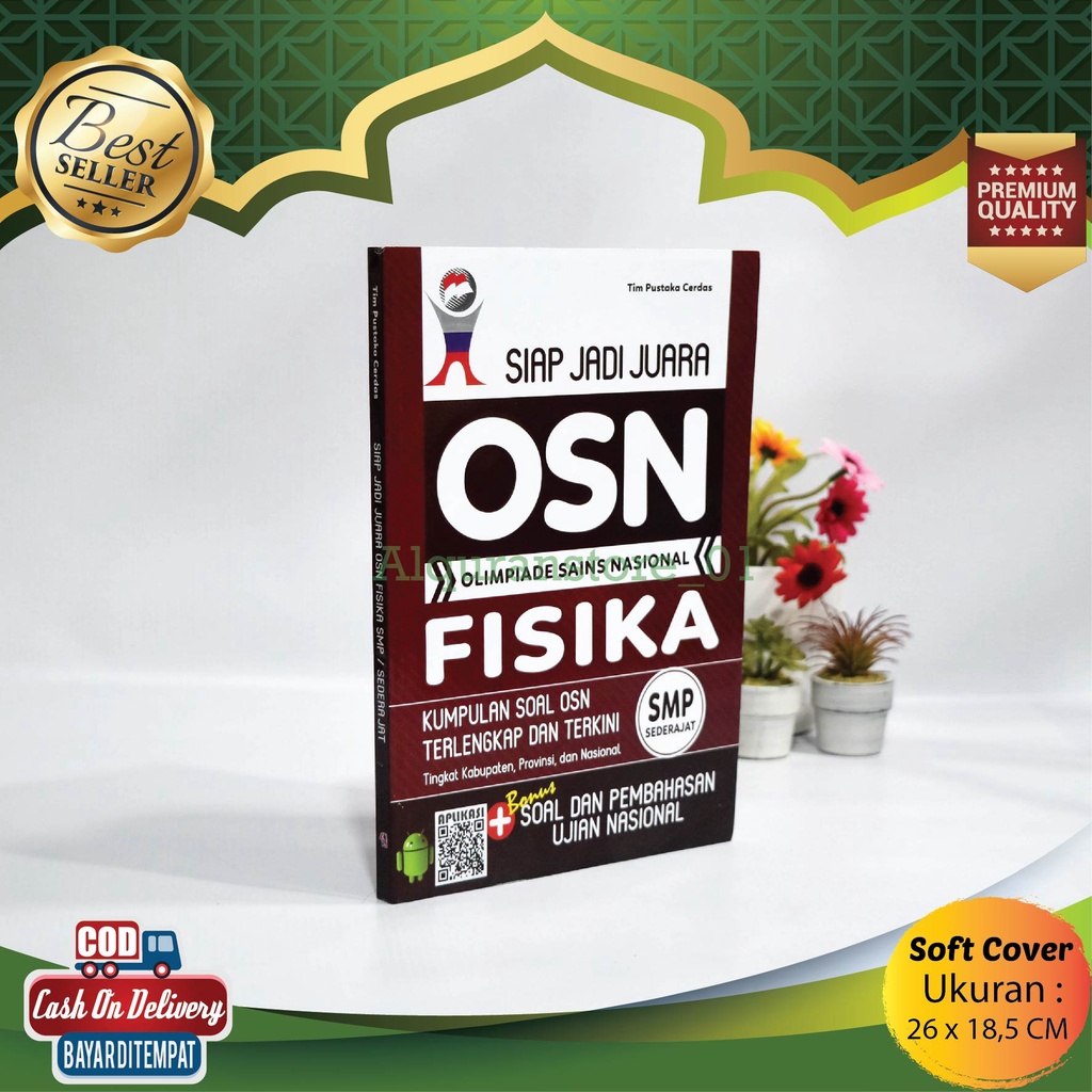 Jual Buku FISIKA SMP Siap Jadi Juara OSN Olimpiade Sains Nasional FISIKA Kumpulan Soal ...