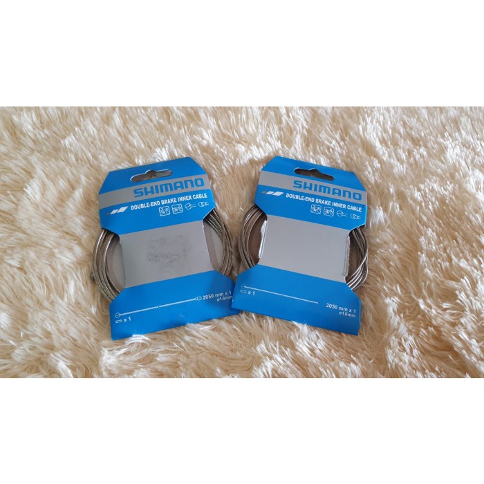 Jual Kabel Rem Sepeda Shimano Double Brake Inner Cable 2050MM Roadbike ...