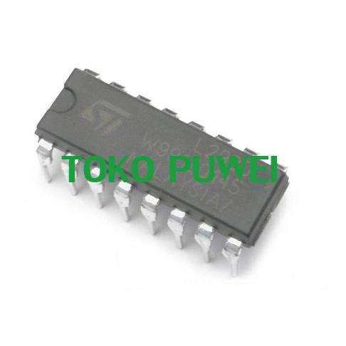 Jual L293D 4 Channel Motor Driver H-Bridge IC L293 DIP16 AY68 puw331 ...