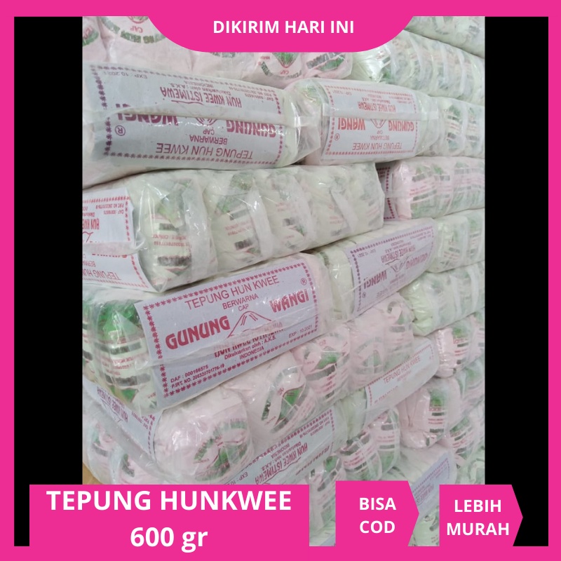 Jual [10 Pcs] Tepung hunkwee, tepung hunkuwe, tepung hungkue, tepung ...