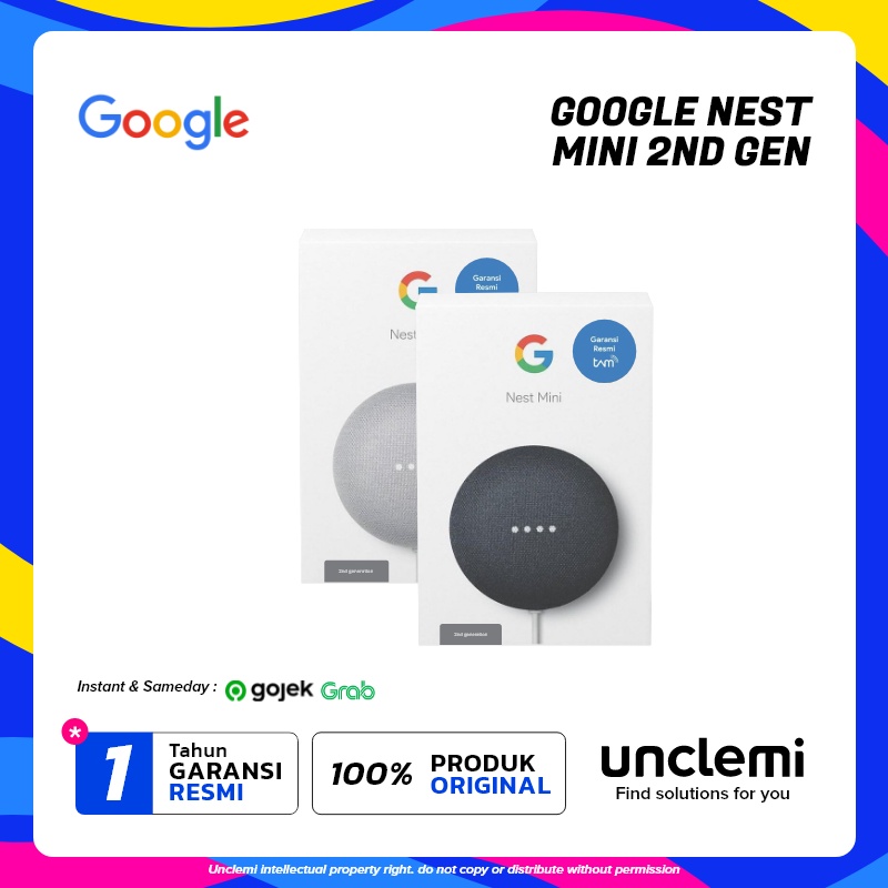Jual Google Nest Mini 2 / 2nd Gen Original | Shopee Indonesia