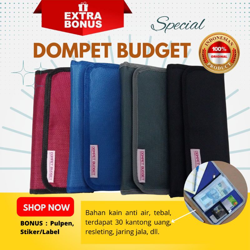 Jual (NEW) WALLET ORGANIZER / DOMPET DISIPLIN KEUANGAN / BAHAN KAIN ...