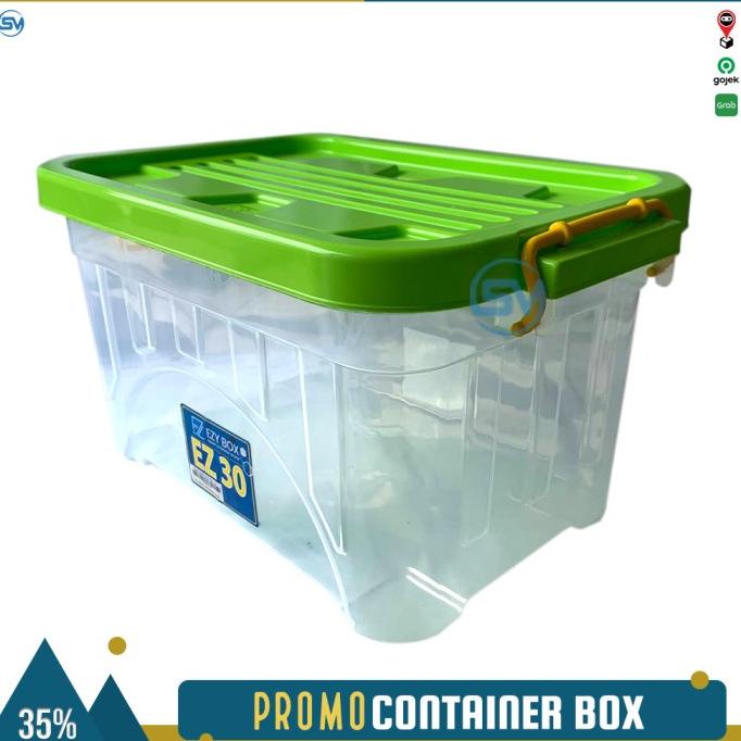 Jual BOX CONTAINER EZY CB 30 LITER / KOTAK PENYIMPANAN / EZY BOX 30 LITER | Shopee Indonesia