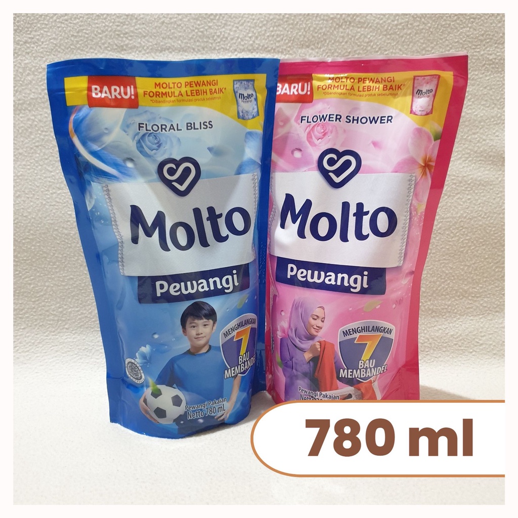 Jual Molto Pewangi 780 ml Pewangi Pakaian Refill | Shopee Indonesia