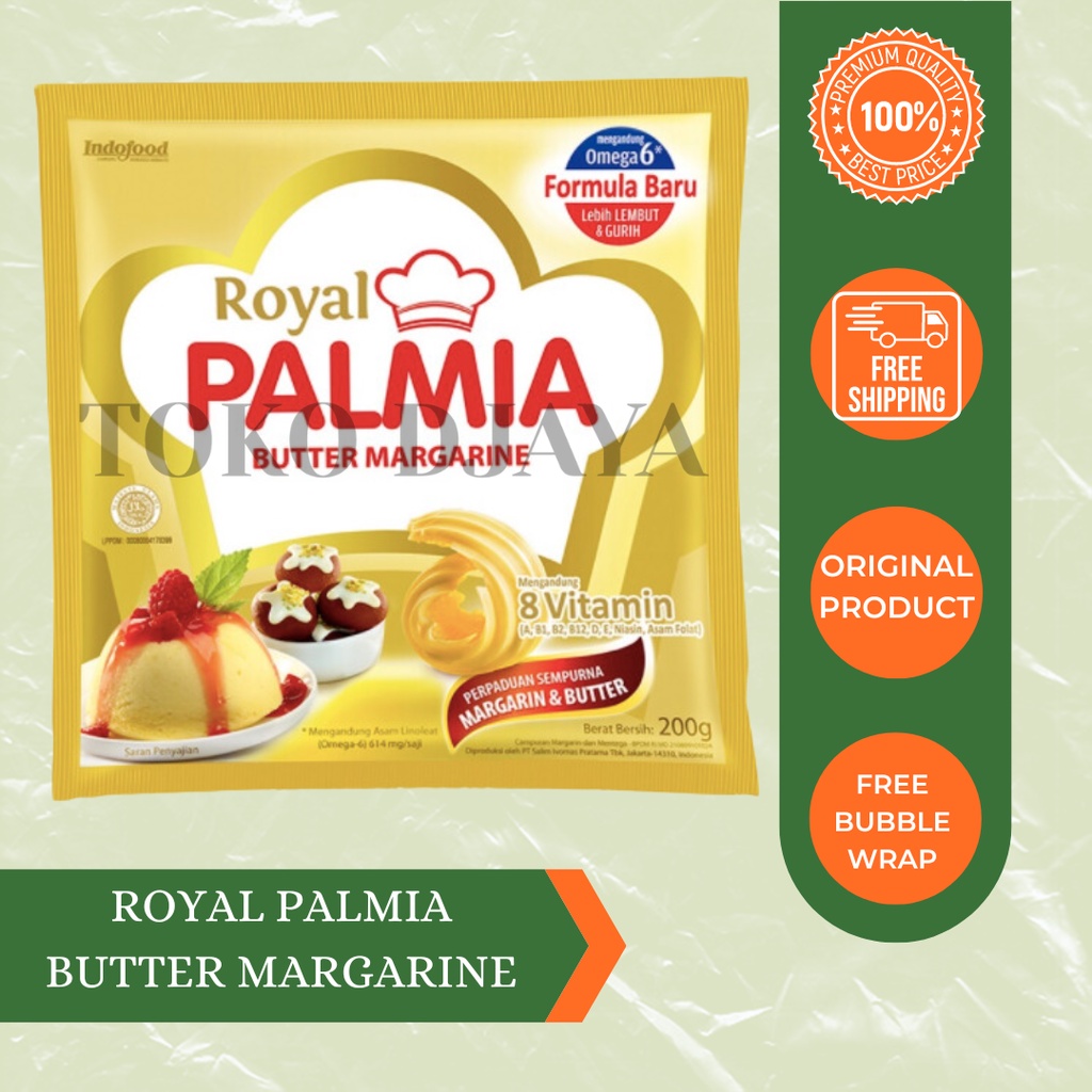 Jual Royal Palmia Butter Margarine 200g Mentega Margarin | Shopee Indonesia