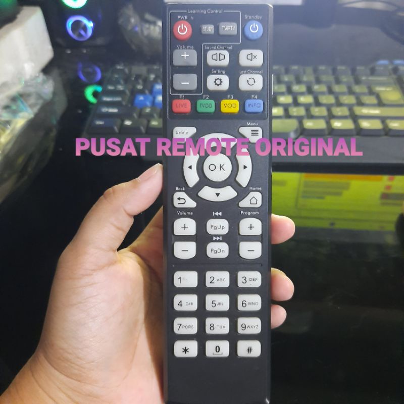 Jual REMOTE REMOT SET TOP BOX OXYGEN FIBER ORIGINAL ASLI | Shopee Indonesia