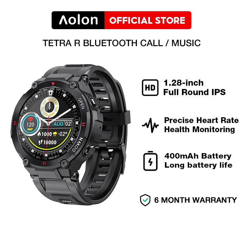 Jual Aolon Smartwatch Aolon Tetra R K22 / Original Waterproof Ip68 ...