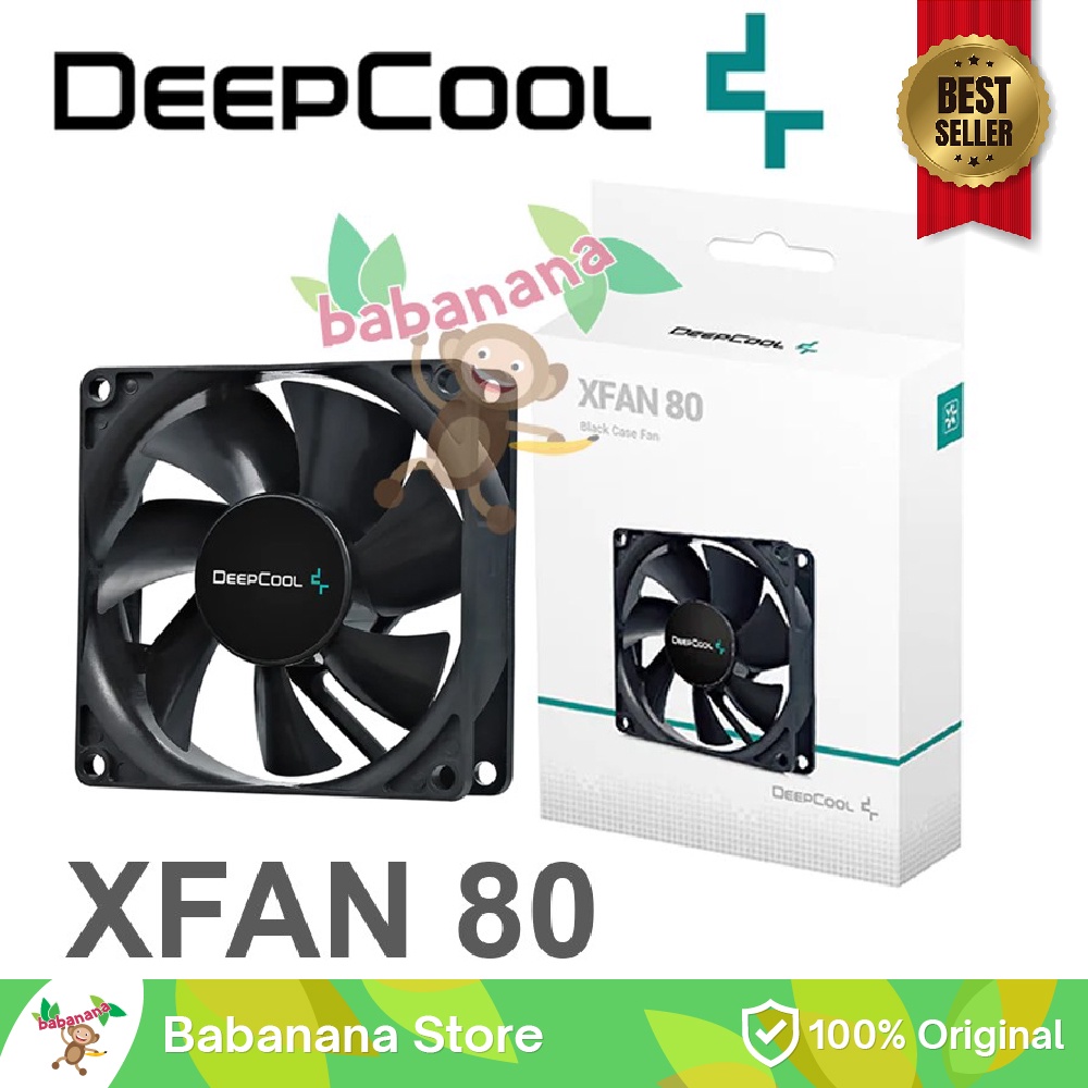 Jual Deep Cool XFAN 80 Fan Casing komputer gaming pc Deepcool 80mm 8cm ...