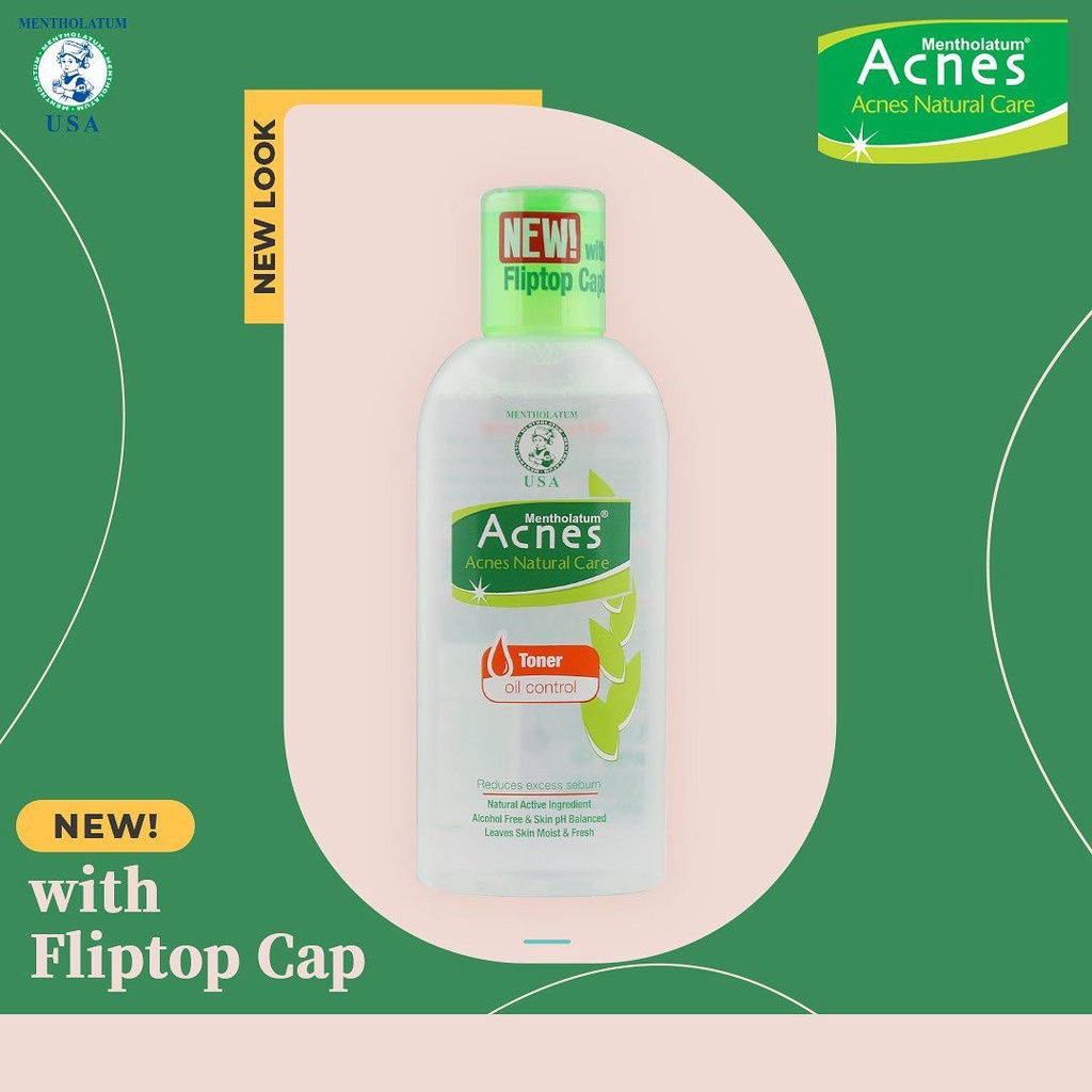 Jual Acnes Natural Care Toner Oil Control 110ml | Shopee Indonesia