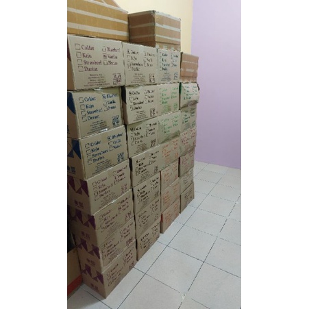Jual roti aoka 1 dus 60 pcs 1 varian rasa | Shopee Indonesia