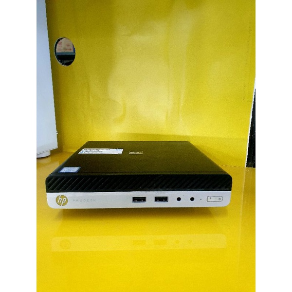 Jual Mini Pc Hp prodesk 400 G3 i5 6Th ram 8Gb ssd 256Gb likenew ...