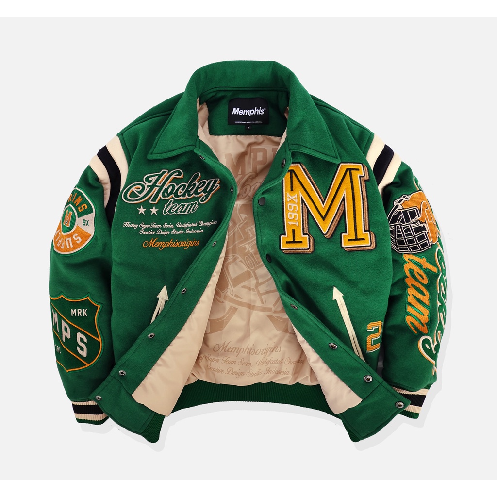 Jual VARSITY JACKET - HOCKEY [ limited edition ] | Shopee Indonesia