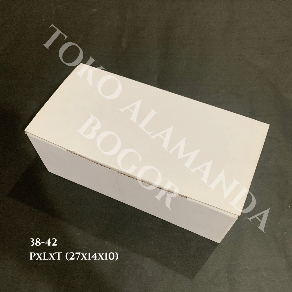 Jual Kardus Dus Putih Sepatu Kotak Sepatu Polos Box Die Cut Putih ...