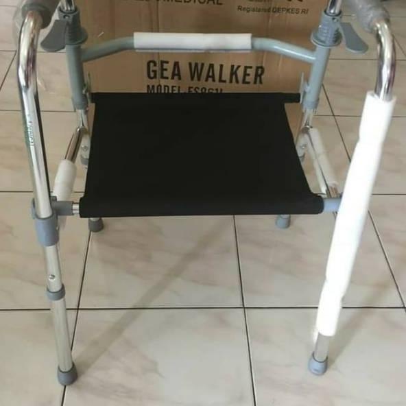 Jual Gea Walker Duduk Fs-961/Tongkat Kaki 4/Alat Bantu Jalan Manula ...