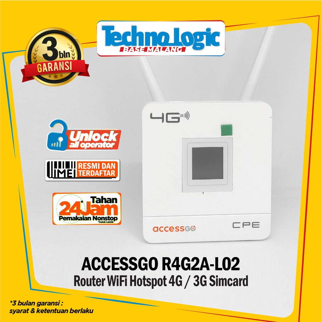 Jual Router Sim Card 4G AccessGo R4G2A-L02 | Shopee Indonesia