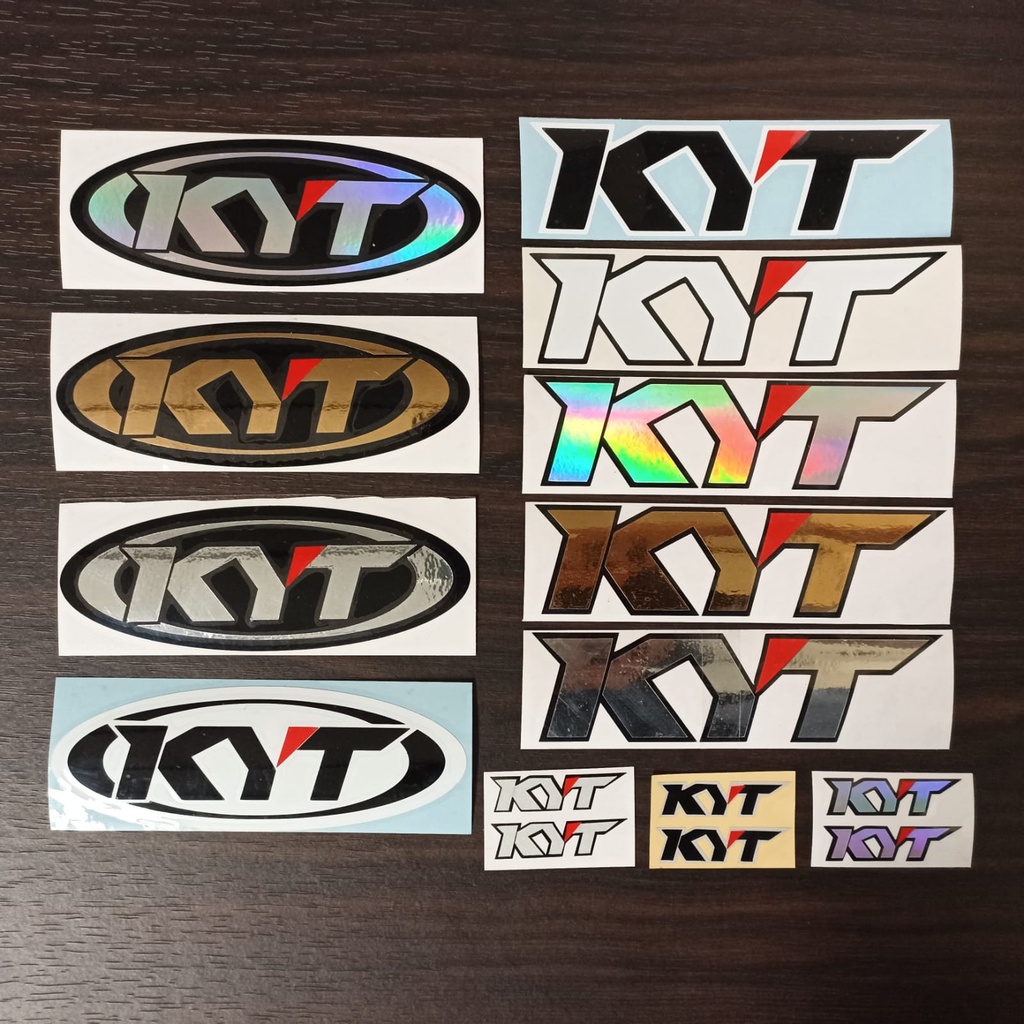 Jual STIKER HELM LOGO K.Y.T. | Cutting stiker helm logo K.Y.T | Shopee ...