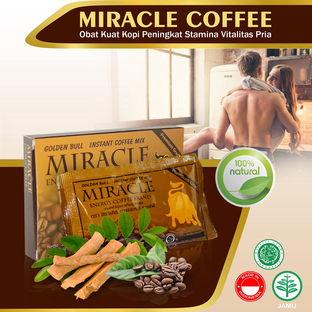 Jual PROMO | Kopi Miracle / Miracle Energy Coffee Original - Exp 2026 - Kopi |Stamina| Terbaik ...