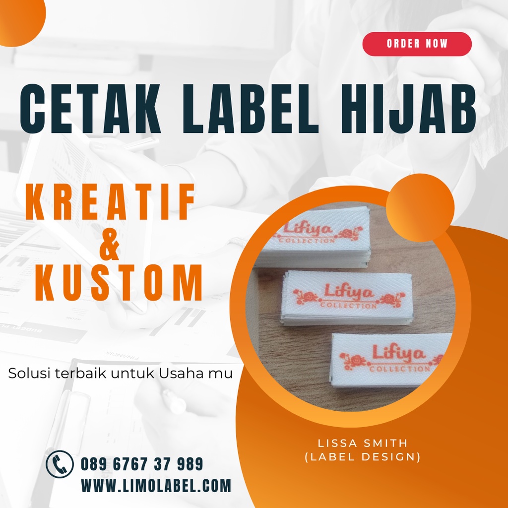 Jual LABEL BAJU / LABEL HIJAB / LABEL KAOS / LABEL CUSTOM DESAIN ...