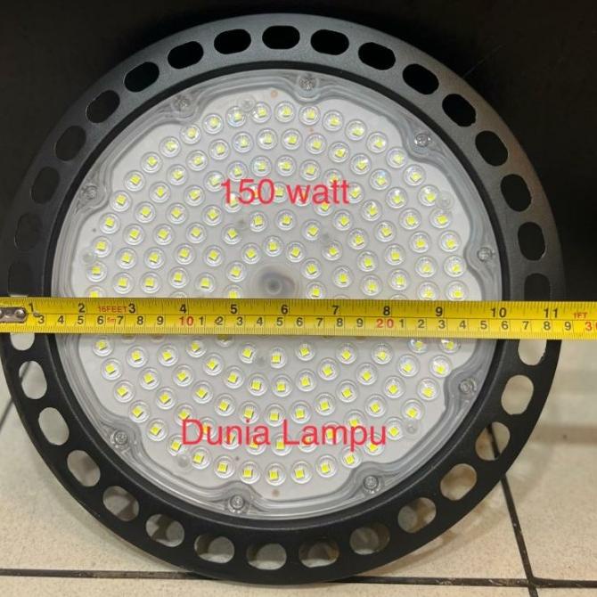 Jual Lampu Led Highbay ufo 150 watt Lampu Gantung industri 150w pabrik ...