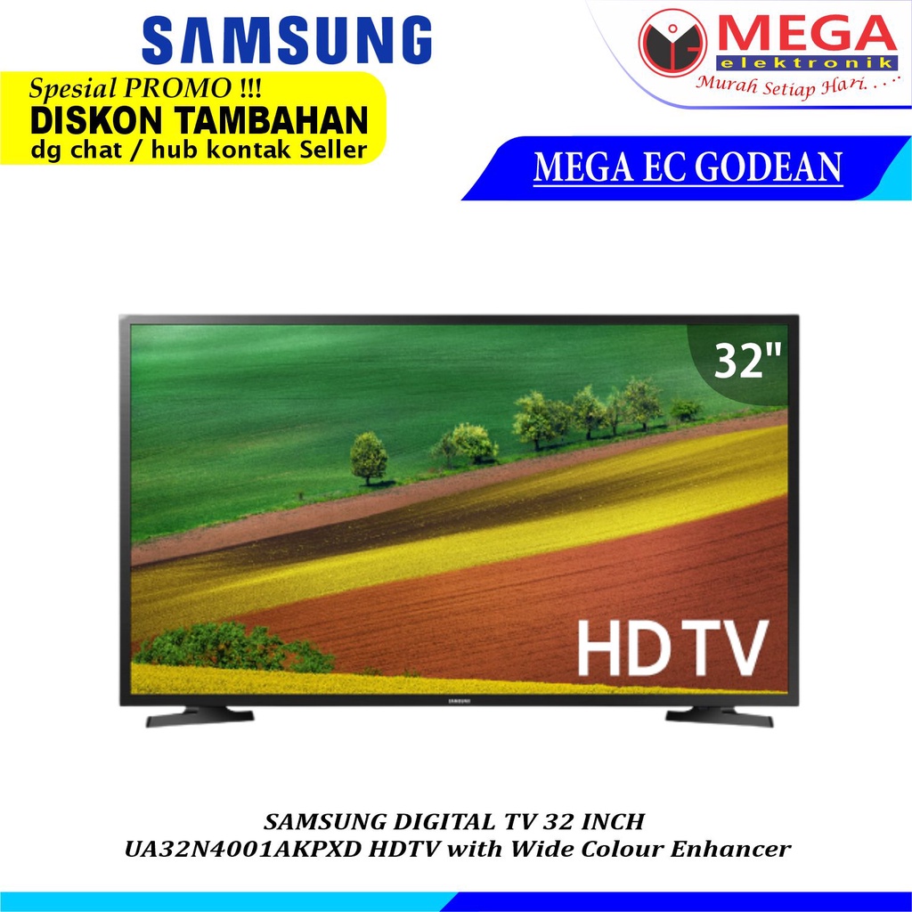 Jual SAMSUNG DIGITAL TV UA32N4001AKPXD 32 INCH WIDE COLOUR ENHANCER ...